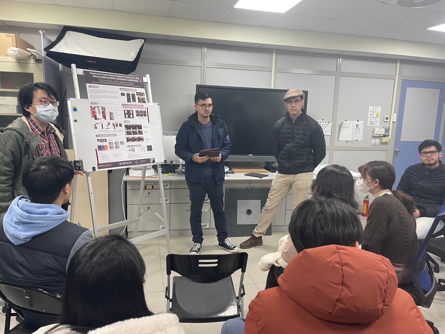 UPTP Capstone project competition rehearsal – Color Imaging 3D Lab.